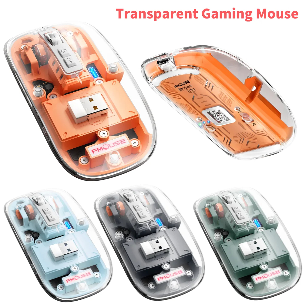 Mouse transparente - FMOUSE | A-Cute Tech Store